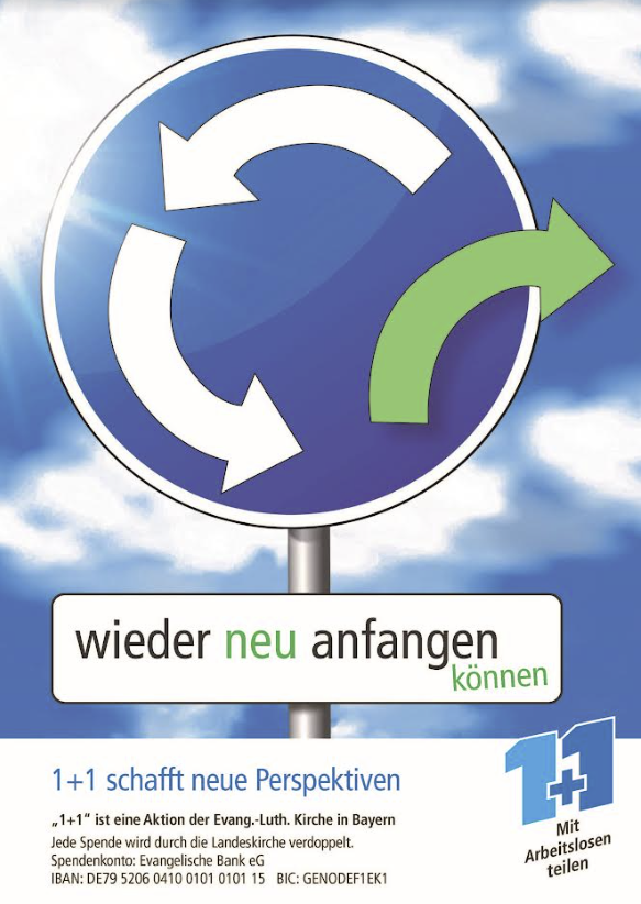 Aktion 1+1: Wieder neu anfangen können | Evangelische Kirchengemeinde ...